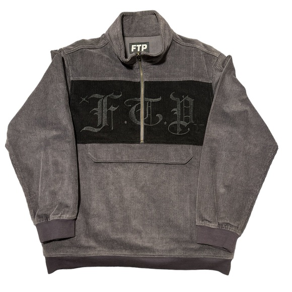 FTP | Jackets & Coats | Ftp Corduroy Half Zip | Poshmark